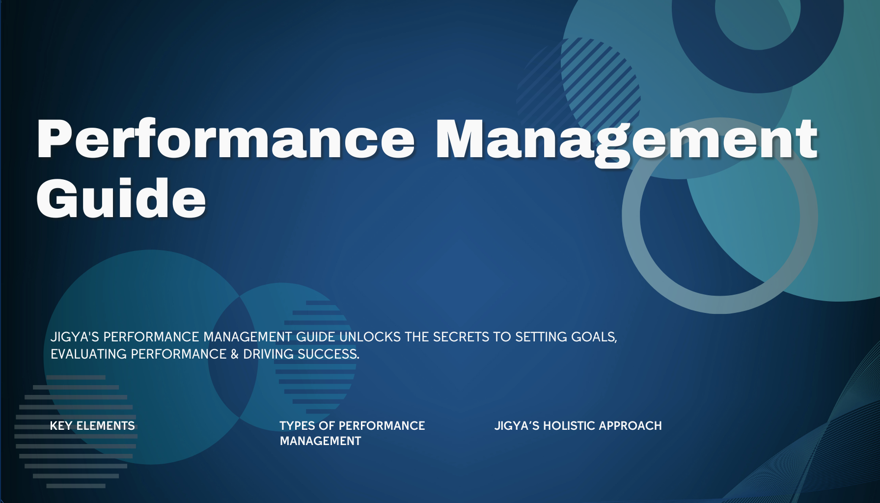 Jigya’s Performance Management Guide - Jigya
